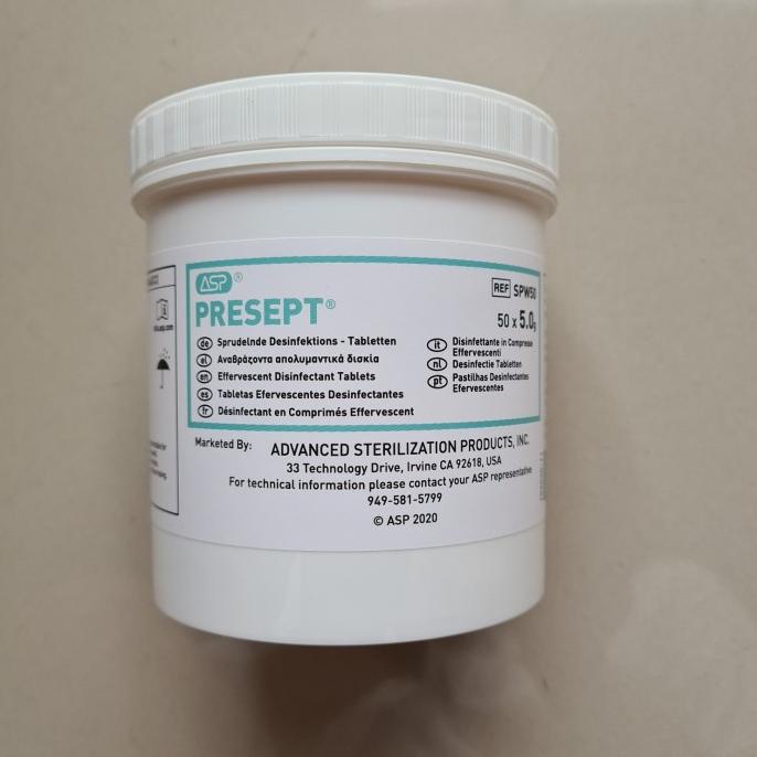Jual Presept Desinfektan 5 Gr / Desinfektan Tablet isi 50 Tablet ...