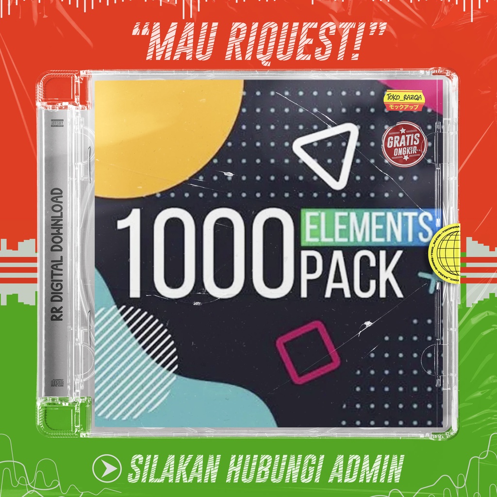 Jual Motion Array - 1000 Elements Graphics Tool Pack For Premiere Pro ...