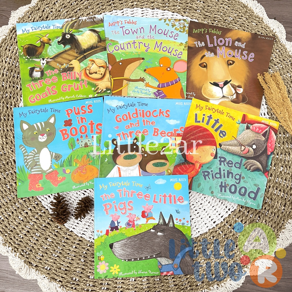 Jual Aesop's Fables Miles Kelly My Fairytales time Story Book Buku Anak ...