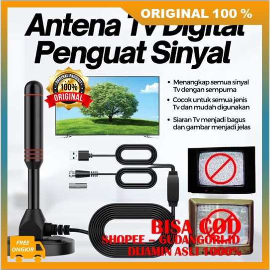Jual Antena TV Digital Penguat Sinyal Antena Penangkap Sinyal ORIGINAL ...