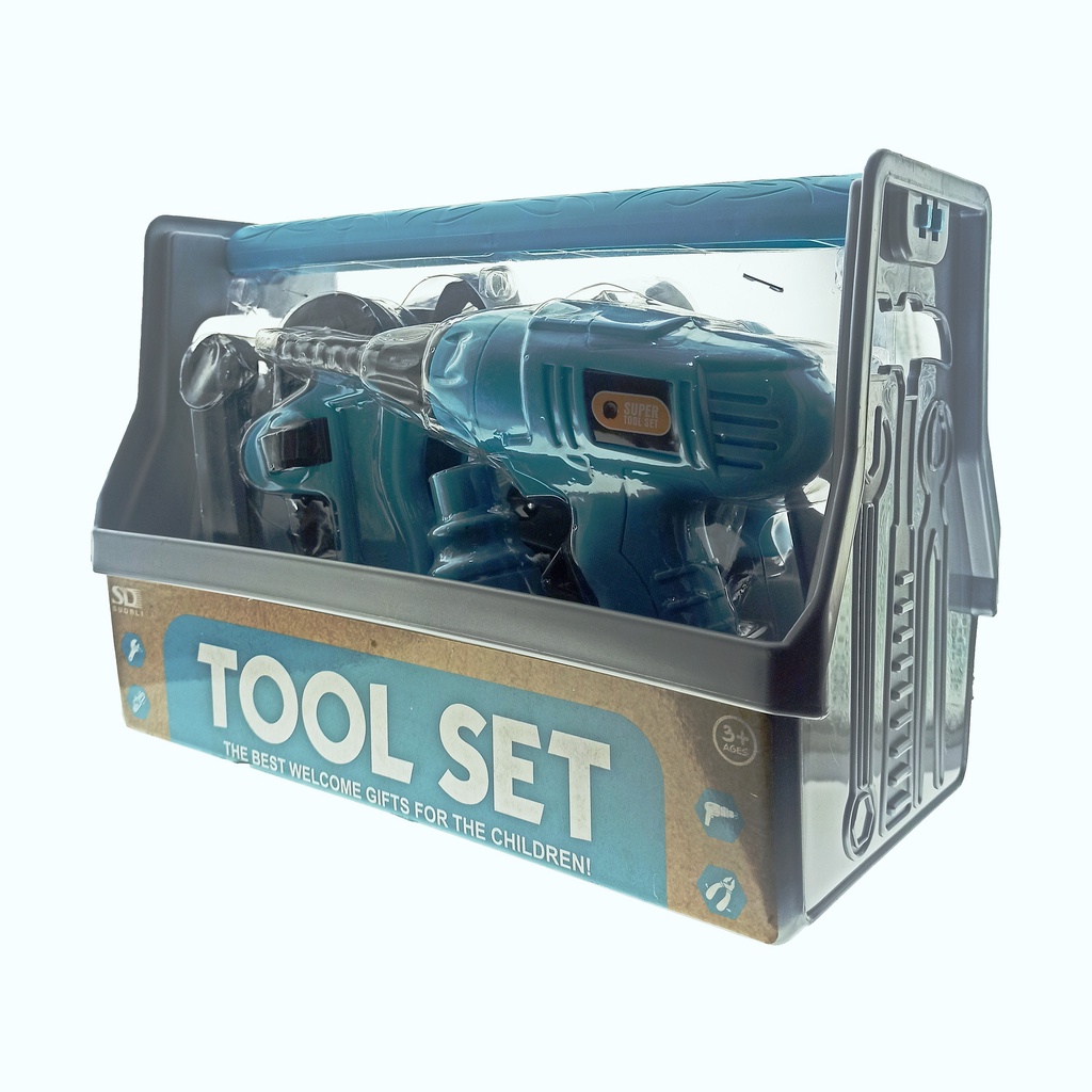 Jual TOOL SET | MAINAN ANAK PERKAKAS TUKANG 25 PCS | Shopee Indonesia