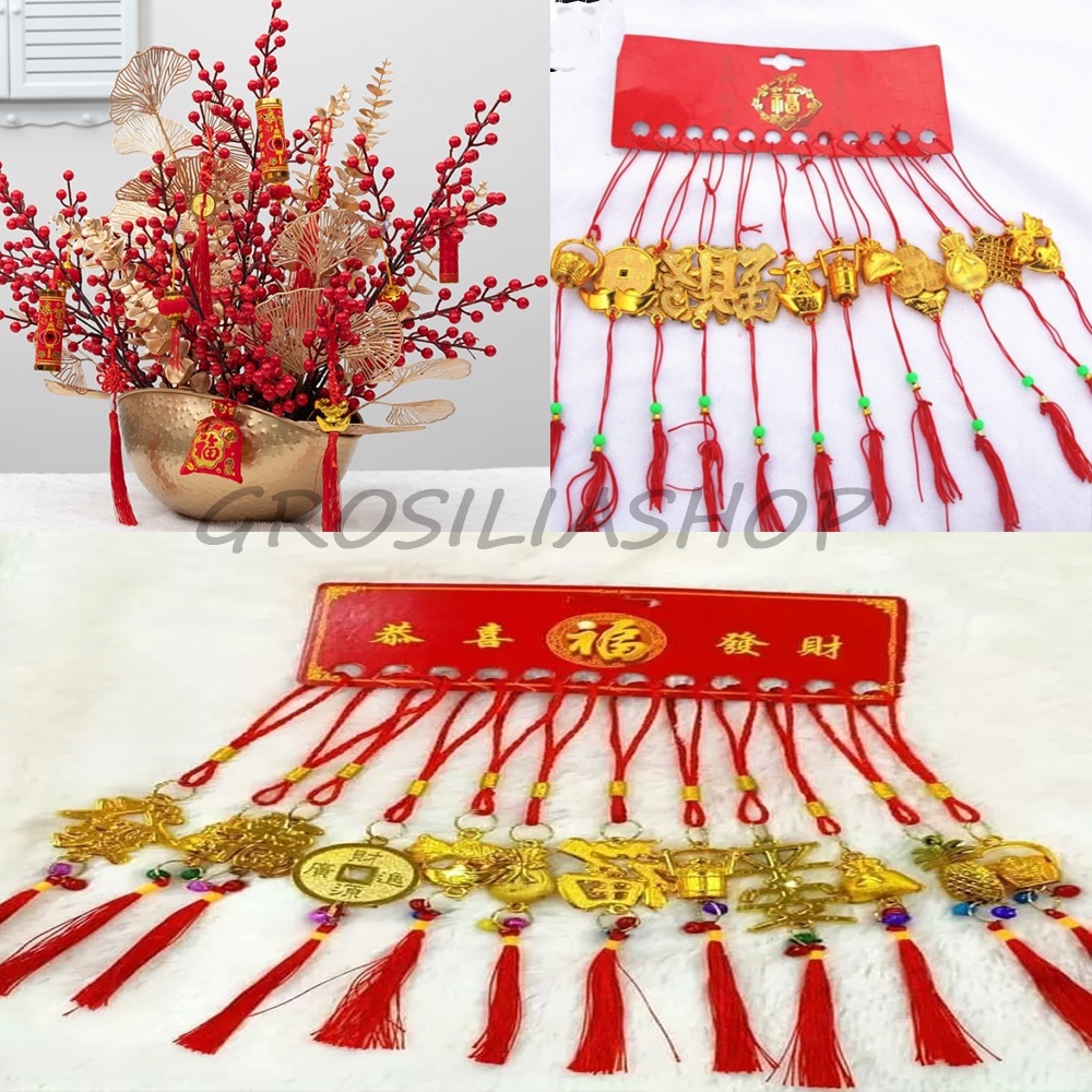 Jual Gantungan Pohon Imlek Meihua / Hiasan Pohon Chinese New Year ...