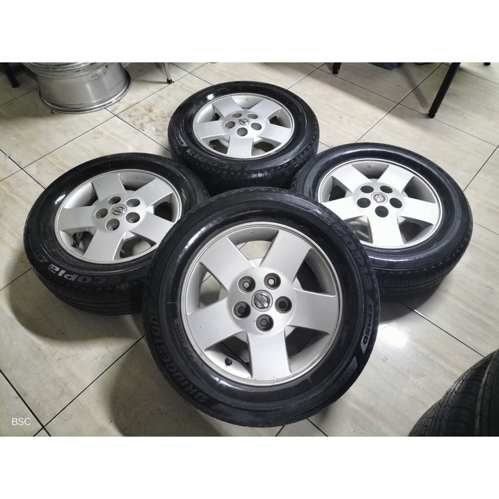 Jual Velg Oem SERENA Ring 15 Baud 5x114.3 Plus Ban 195 65 R15 | Shopee ...