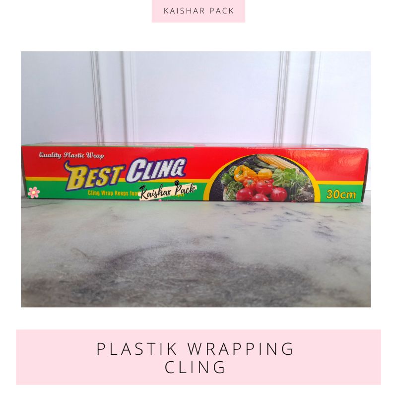 Jual PLASTIK CLING / PLASTIK WRAPPING / CLING WRAP | Shopee Indonesia