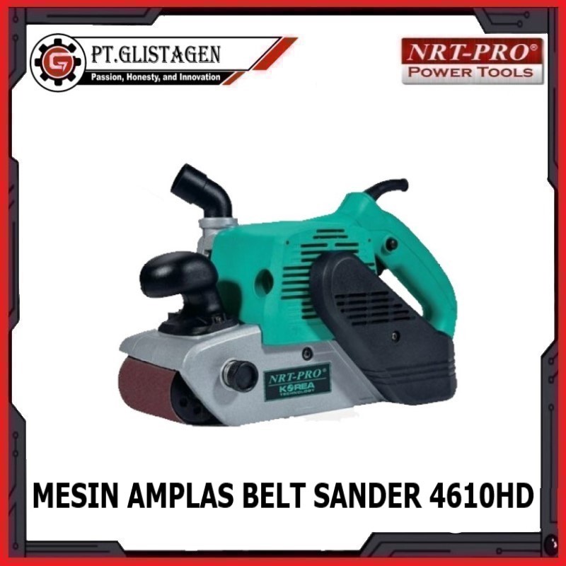 Jual Mesin Amplas Kayu Belt Sander Model Tank Amplas Sabuk NRT PRO 4610 ...