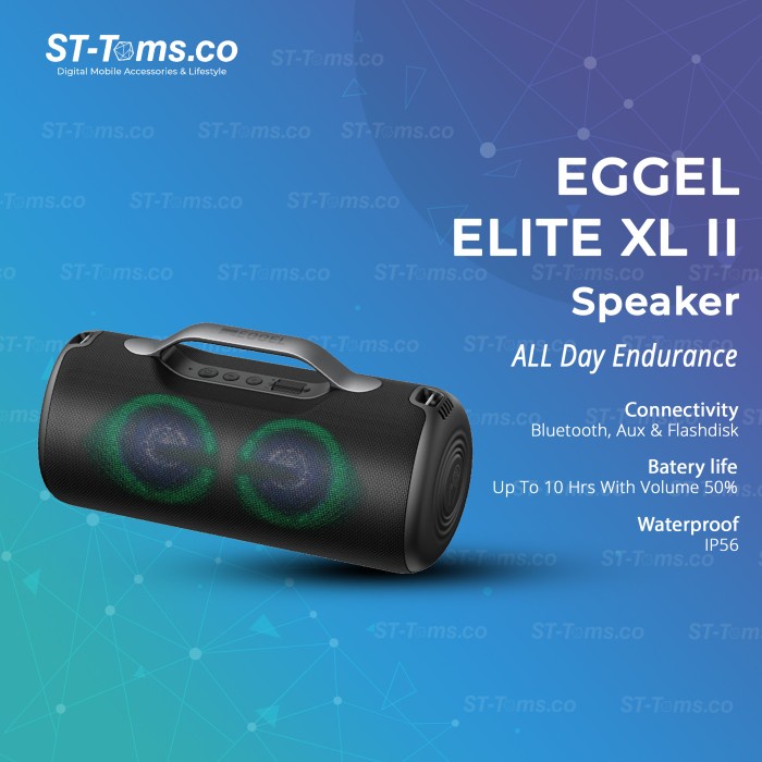 Jual Eggel Elite XL 2 / Elite XL II Waterproof Portable Bluetooth ...