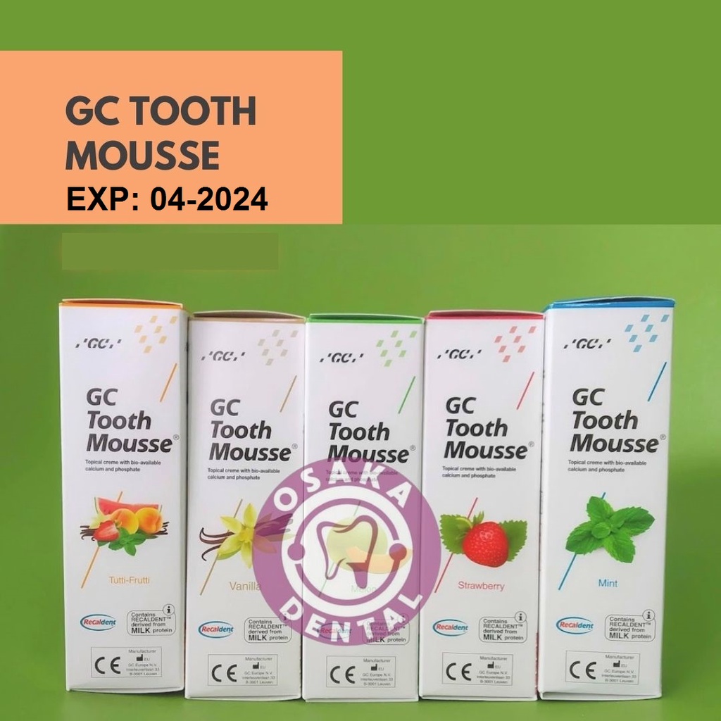 Jual GC Tooth Mousse/ Pasta Pencegahan Karies Gigi/ Pasta Pelindung ...