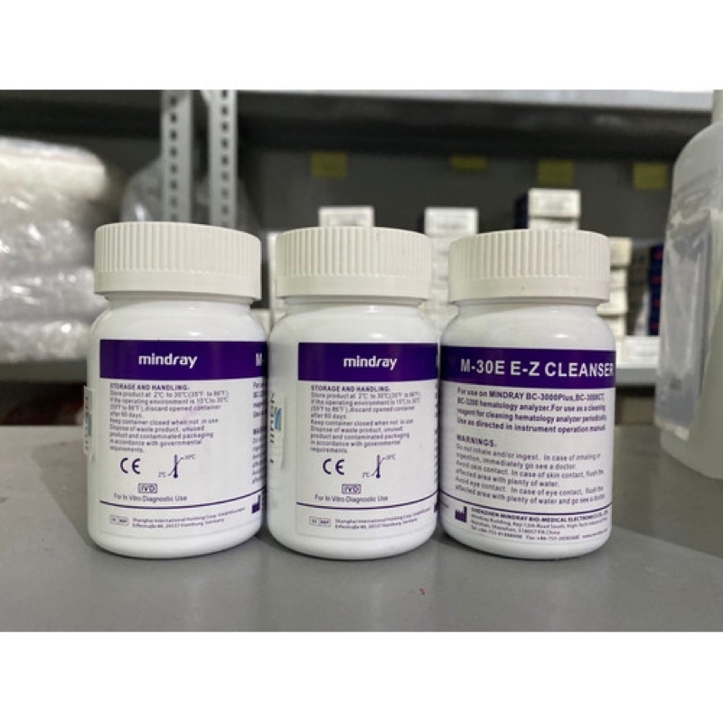 Jual EZ CLEANSER M30 HEMATOLOGY MINDRAY / EZ Cleanser 100ml Mindray / EZ Cleanser M30 Mindray ...