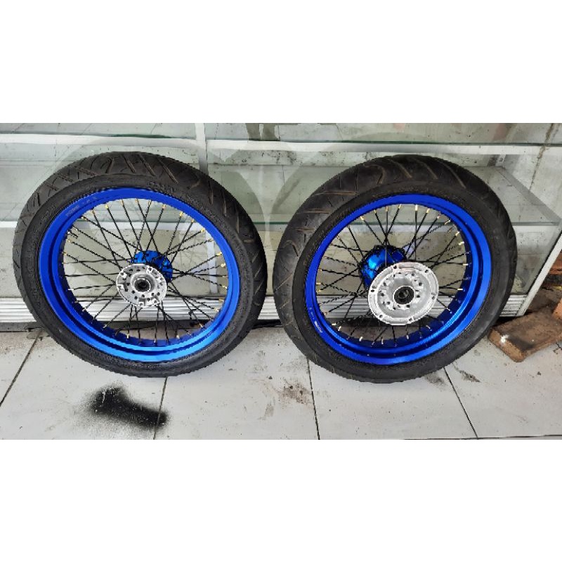 Jual Velg Supermoto WR155 PAKET HEMAT | Shopee Indonesia