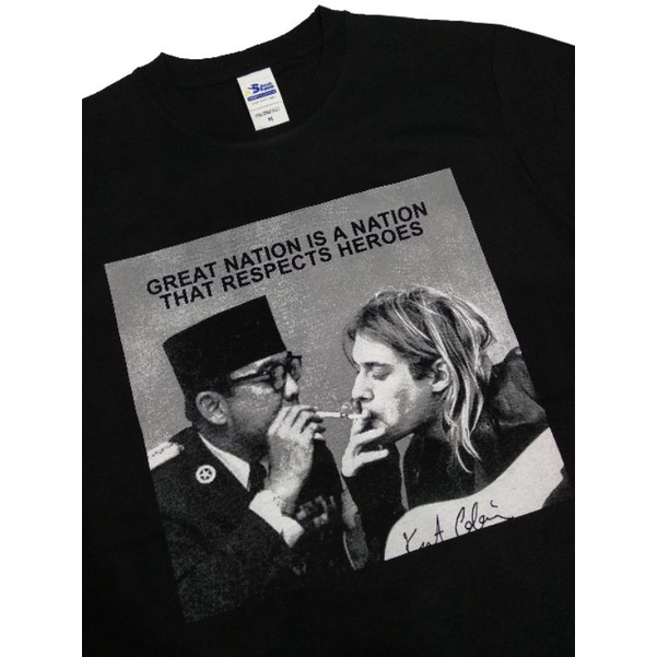 Jual Kaos Soekarno X Kurt Cobain | Hot Item kaos kurt cobain grunge ... Jual Kaos Soekarno X Kurt Cobain | Hot Item kaos kurt cobain grunge ...
