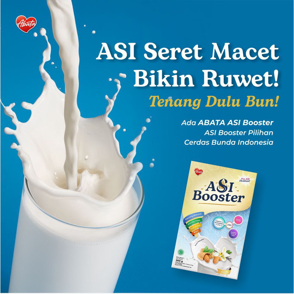 Jual ABATA ASI BOOSTER 200 gram Pelancar ASI | ASI Booster Ampuh | Susu ...
