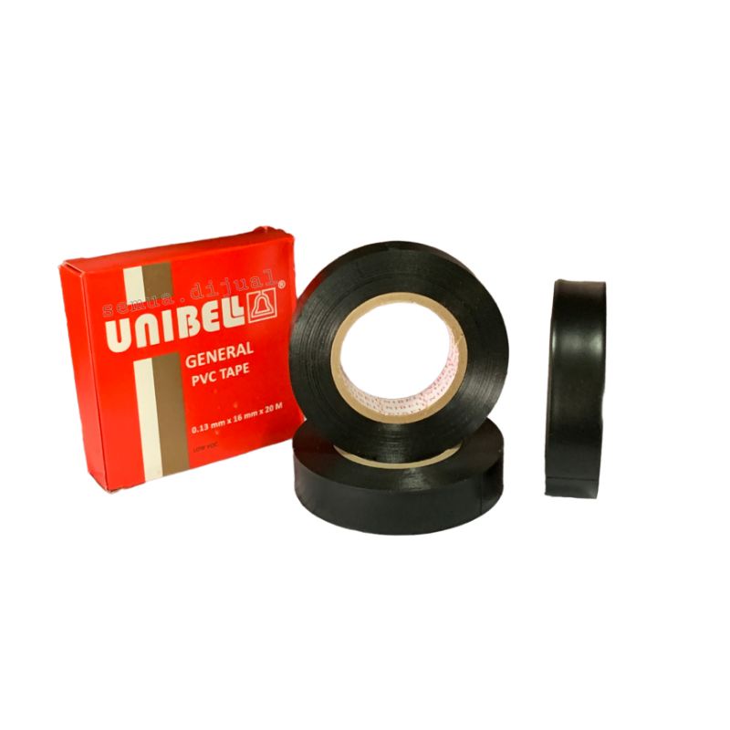 Jual semua.dijual Solasi listrik UNIBEL 20 meter pvc Electrical Tape ...
