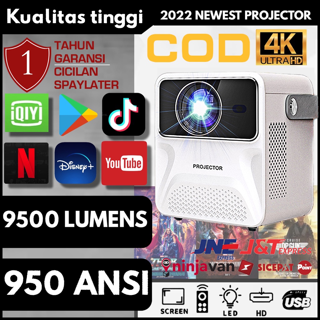 Jual projector 4k Harga Terbaik & Termurah Januari 2023 | Shopee Indonesia