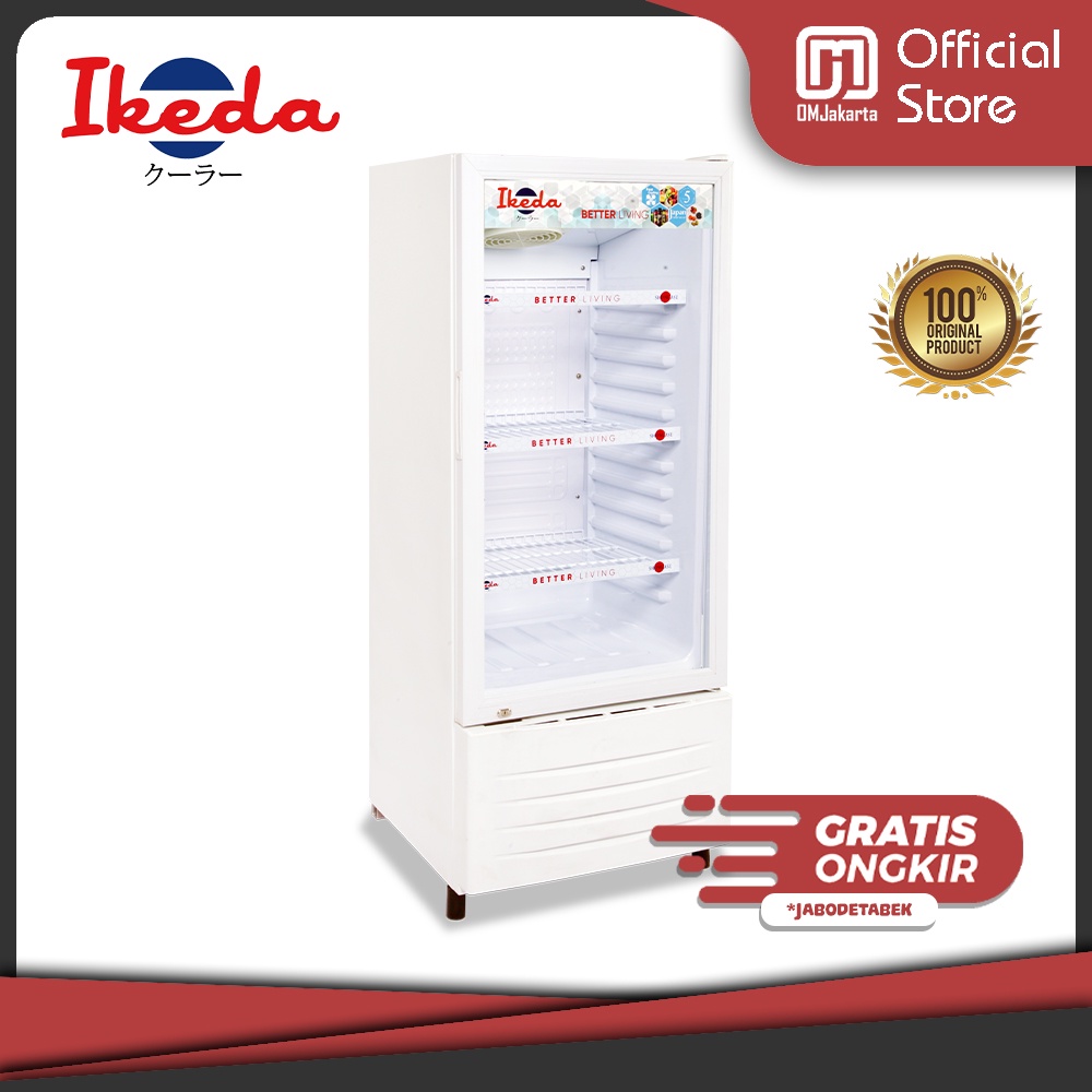 Jual Showcase Kulkas Pendingin Minuman 3 Susun 180 L ISC180, Japan ...