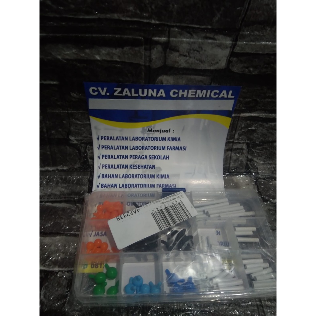 Jual Molymod / Model Molekul / Set Model Struktur Molekul Kimia Organik ...