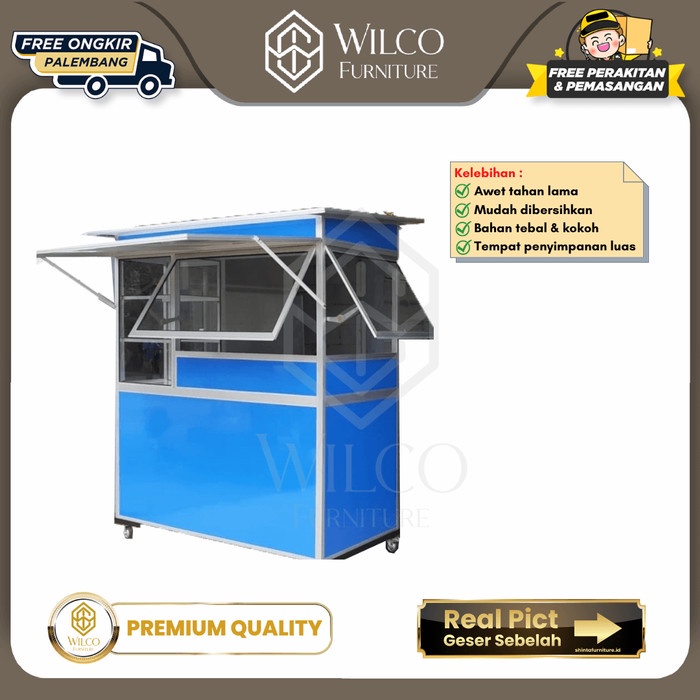 Jual Gerobak Boba Milk Tea Murah Palembang / Booth Stan Jualan Es Boba ...