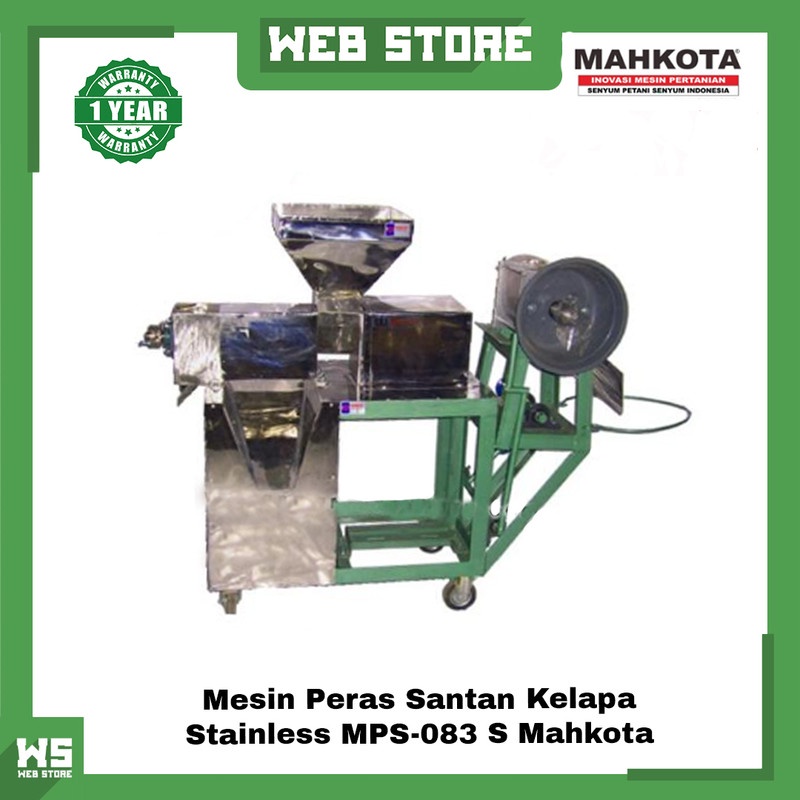Jual Mesin Peras Santan Kelapa Stainless Coconut Squeezer MPS-083 S ...
