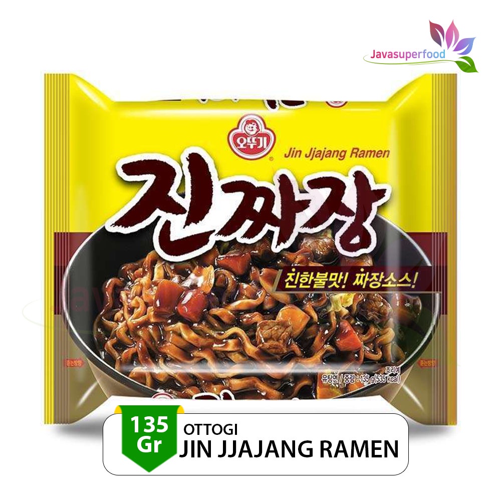 Jual [produk diskon] Ottogi Jin Jjajang Ramen Ramyun 135g/Mi Ramen ...