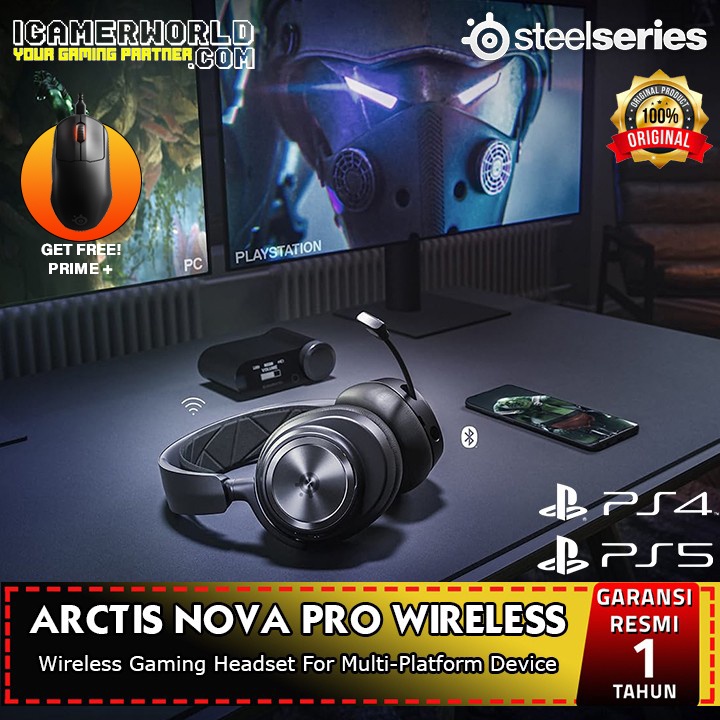 Jual Steelseries Arctis Nova Pro Wireless + GameDAC Gen2 Gaming Headset ...