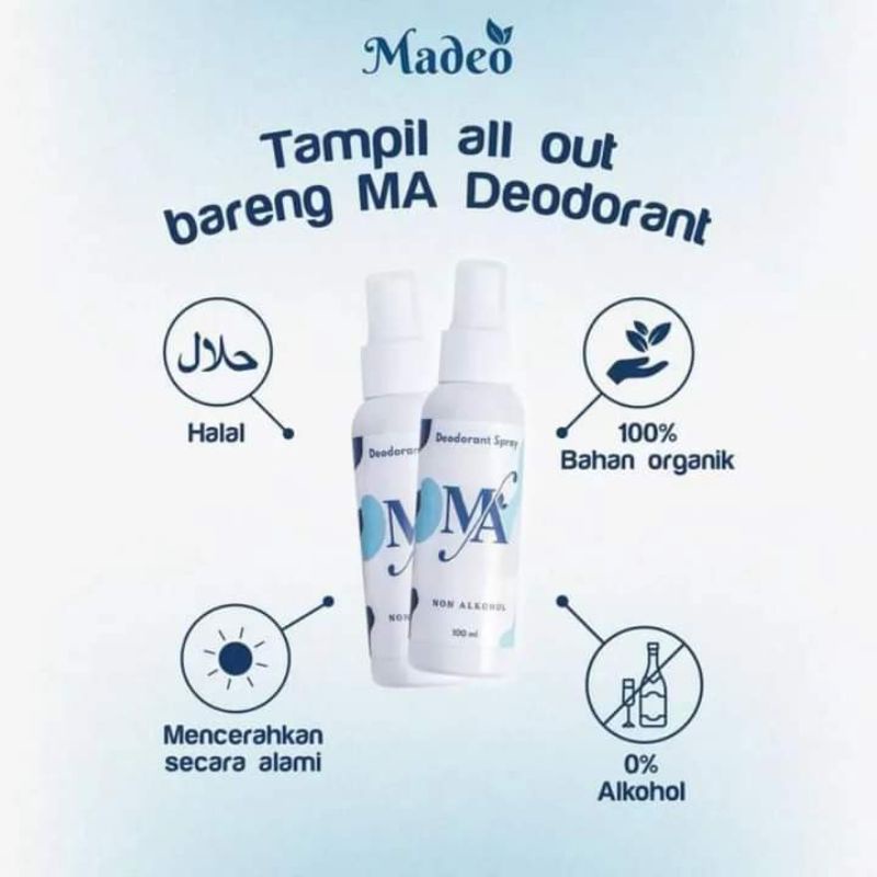Jual Madeo/deodorant spray | Shopee Indonesia