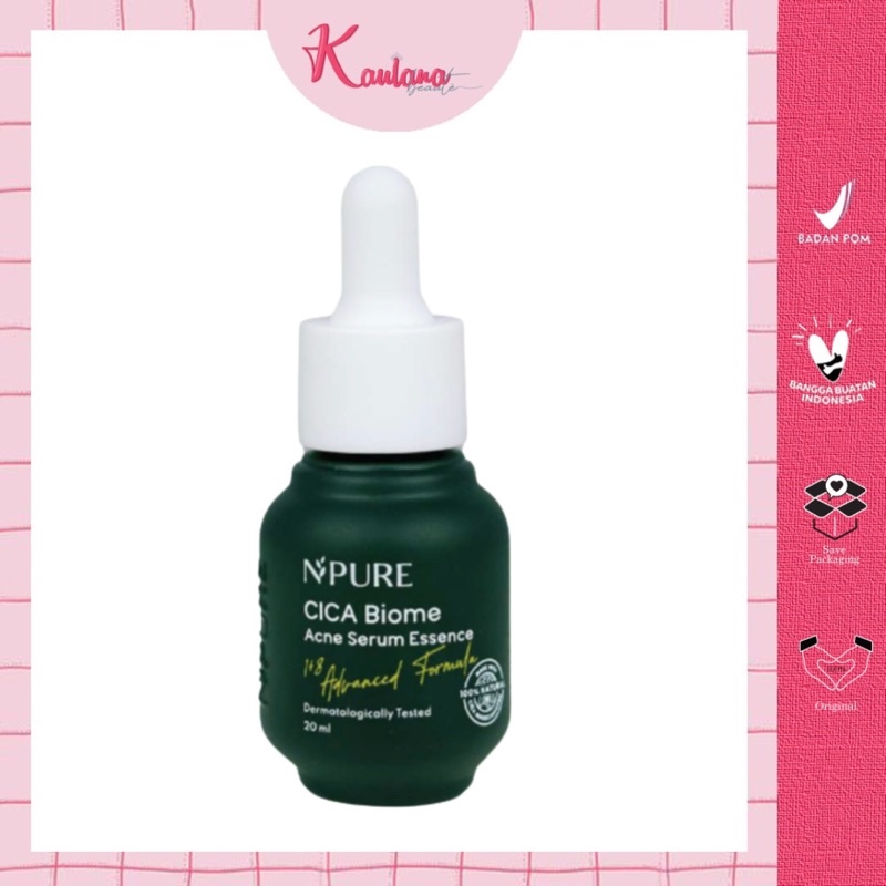 Jual NPURE Cica Biome Acne Serum Essence 20 ml | Shopee Indonesia