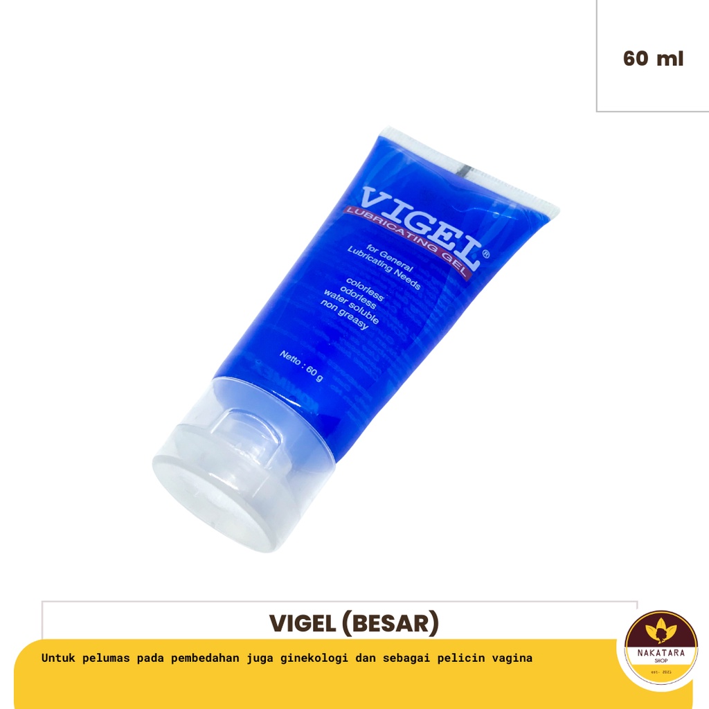 Jual VIGEL LUBRICATING GEL 60ML (BESAR) | Shopee Indonesia