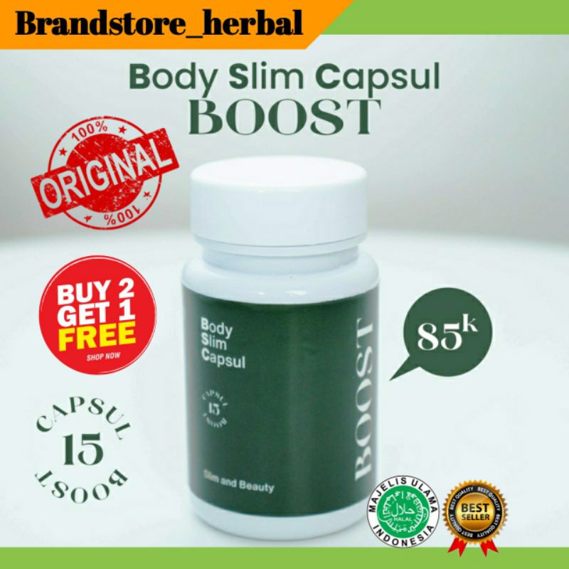 Jual BELI 2 GRATIS1!!! BSC | Body Slim Capsul Boost 100%Original - isi ...