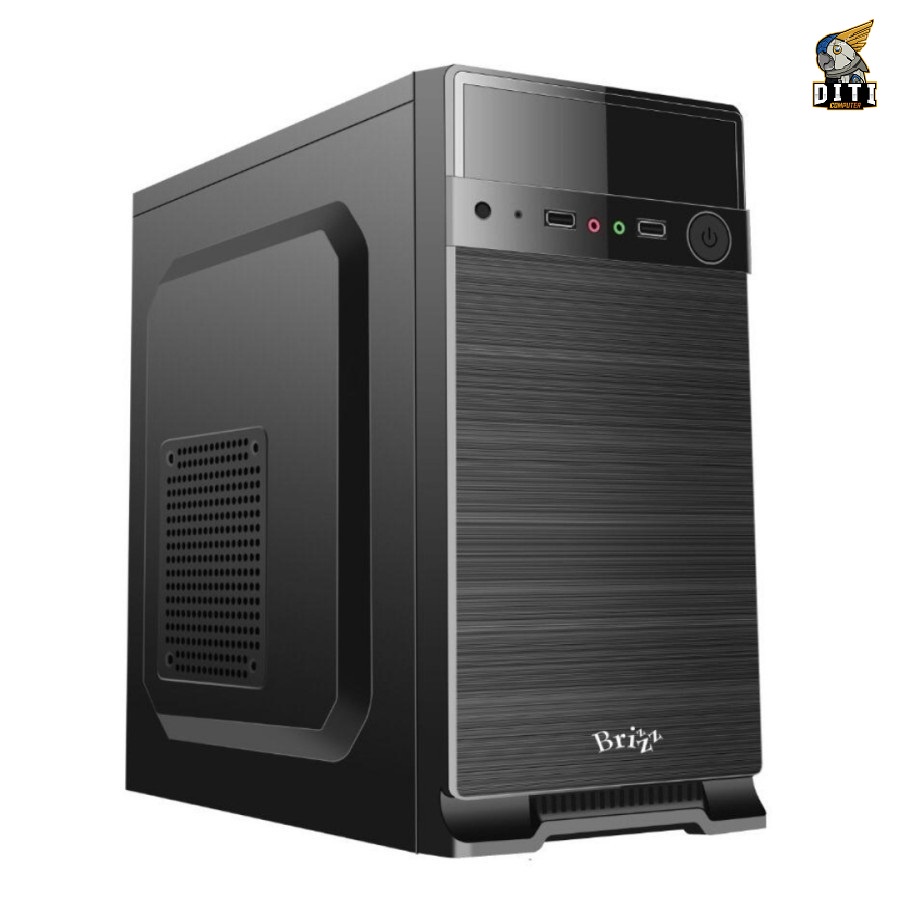 Jual CASING PC STANDAR BRIZZ M20 M-ATX SERIES PSU 500W - M20 | Shopee ...