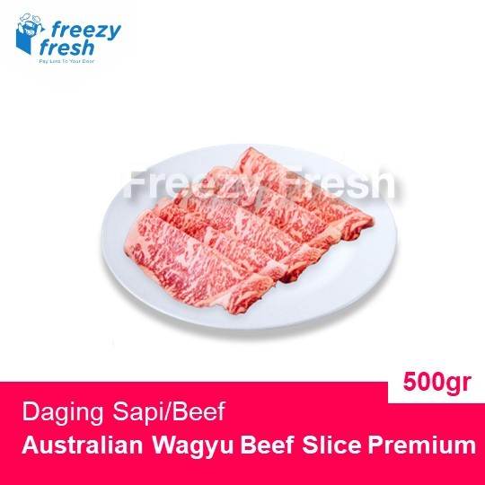 Jual Australian Wagyu Beef Slice Premium 500gr/Daging Wagyu by Mafia ...
