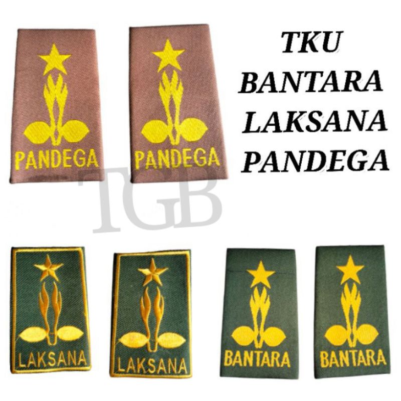 Jual BANTARA LAKSANA PANDEGA BORDIR WOVEN ATRIBUT PRAMUKA | Shopee ...