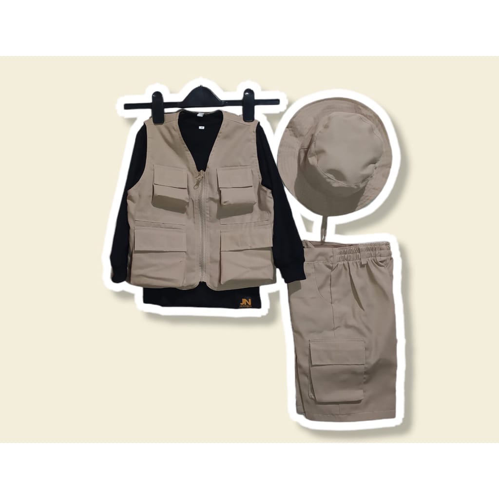 Jual Rompi anak Petualang paket special//rompi anak//rompi lapangan ...