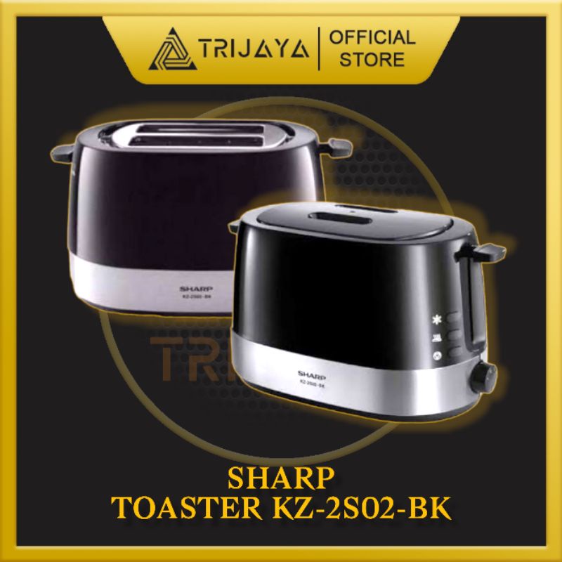 Jual SHARP TOASTER KZ-2S02-BK / Pop Up KZ 2S02 BK toaster Pemanggang Mesin Alat Panggang Roti ...