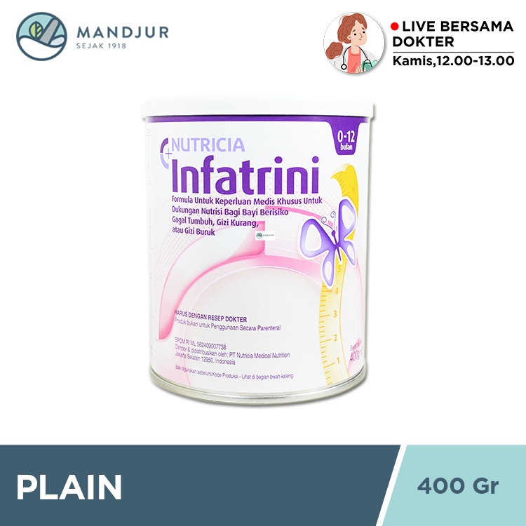 Jual Nutricia Infatrini Powder 400 gram | Shopee Indonesia