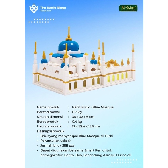 Jual HAFIZ BRICK MOSQUE SERIES / LEGO MUSLIM SERI MASJID | Shopee Indonesia