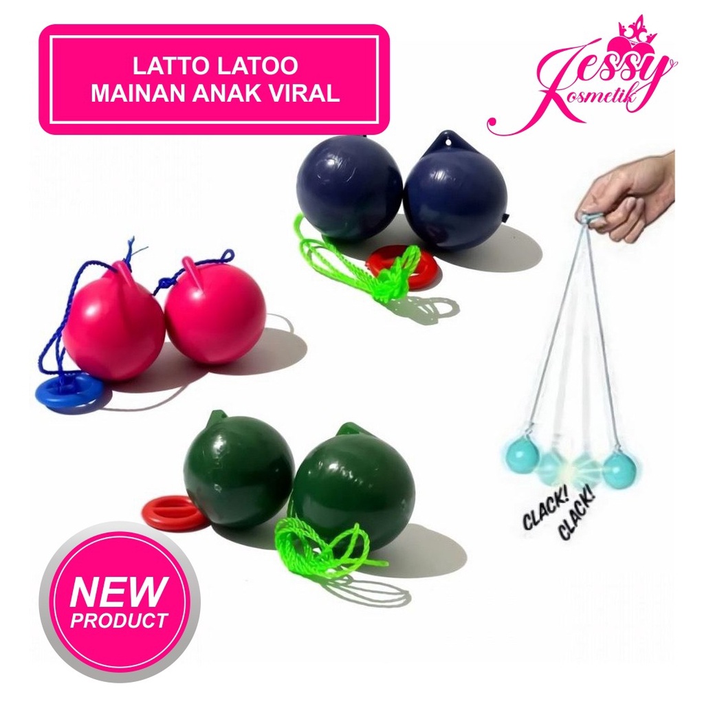 Jual [200gr] T750 | Mainan Anak Viral Latto Latto/Mainan Jadul/Etek ...