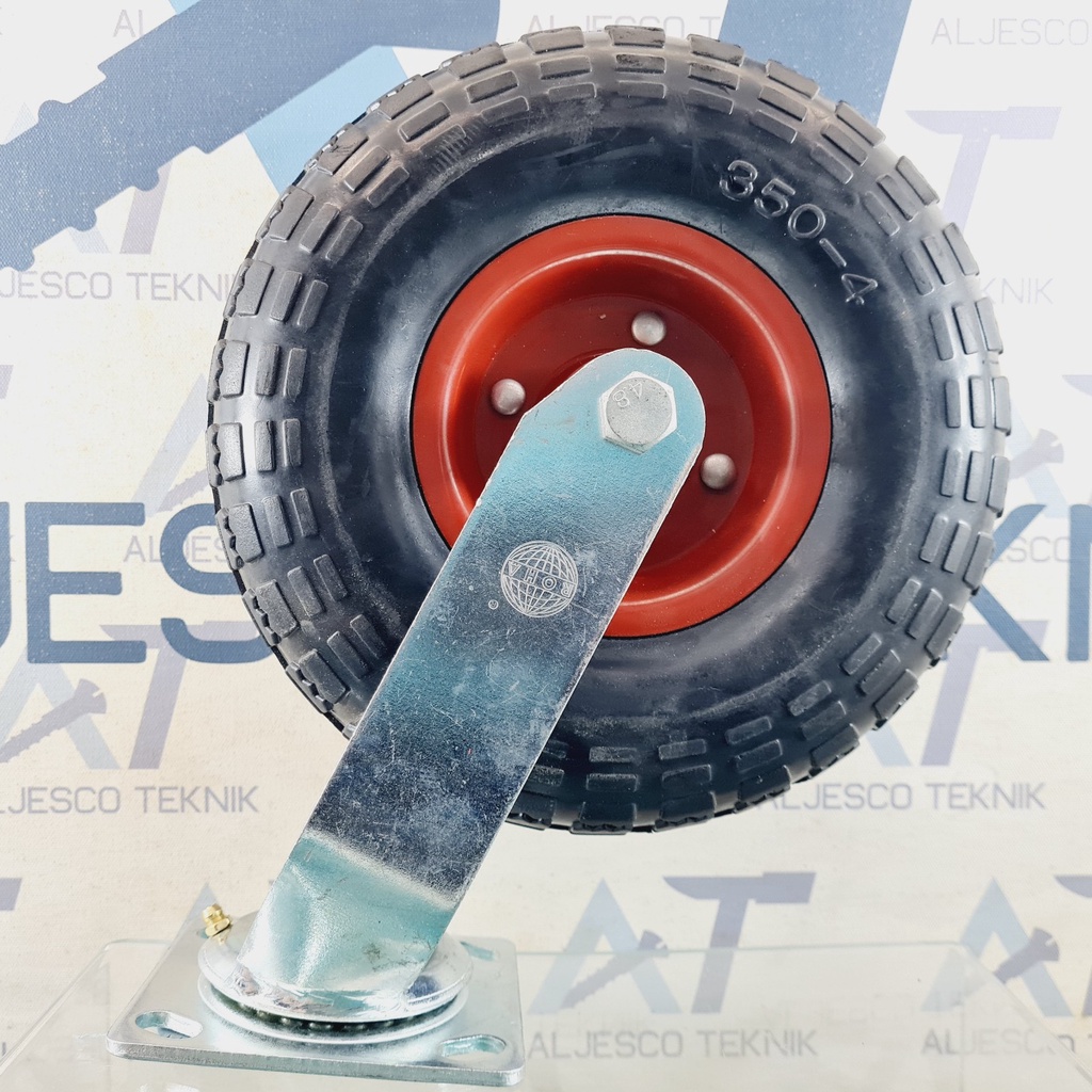 Jual RODA HEAVY DUTY 10 INCH HIDUP KARET KEMBANG TROLI - GEROBAK ...