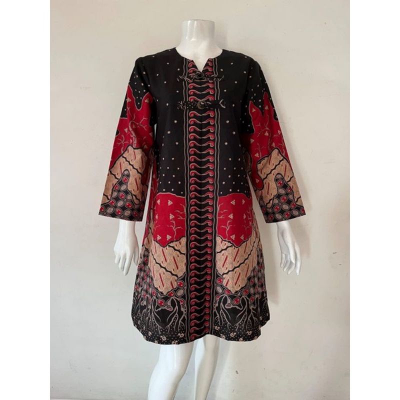 Jual BATIK BAJU KERJA MODEREN / TUNIK / BUSUI FRIENDLY LAPIS FURING ...