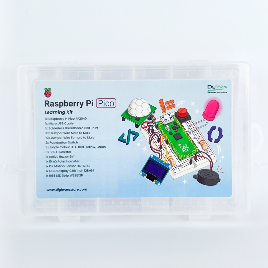 Jual Paket Raspberry Pi Pico Learning Kit | Shopee Indonesia