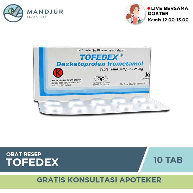 Jual Tofedex 10 Tablet | Shopee Indonesia