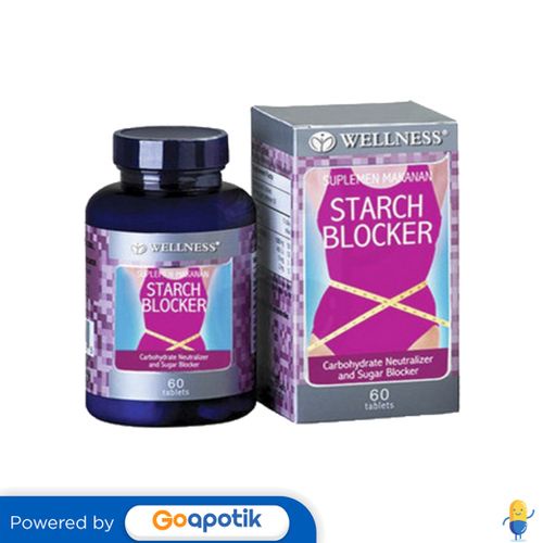 Jual Wellness Starch Bloker Box 60 Tablet | Shopee Indonesia