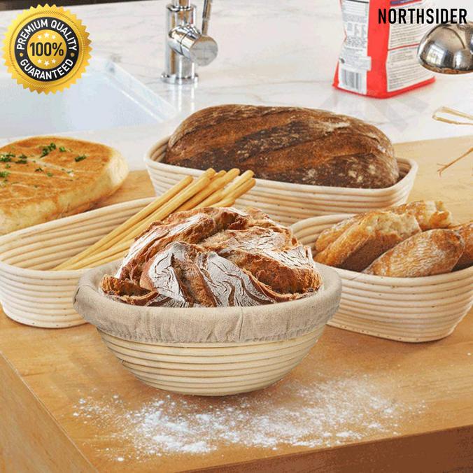 Jual BANNETON ROTI OVAL ROTAN / RATTAN BASKET PROOFING DOUGH | Shopee ...