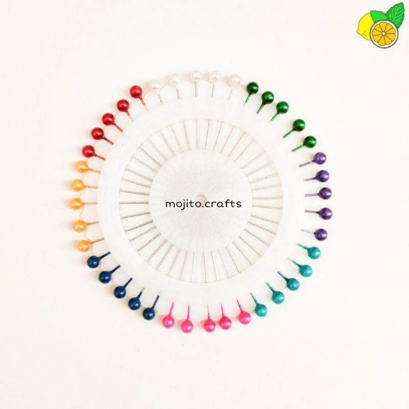 Jual 1 Set Jarum Pentul Merk ABC Kualitas Bagus / Jarum Pentul Bulat ...