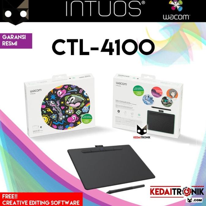 Jual Wacom Intuos CTL 4100 Small Pen Tablet Manga Comic Mouse Gambar ...