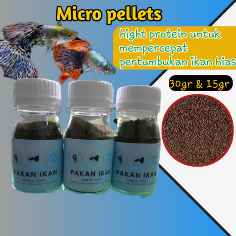Jual Micro Pelet Pakan Ikan Hias cupang guppy dll | Shopee Indonesia