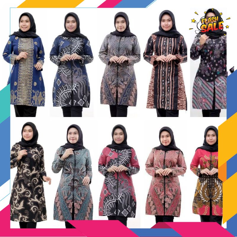 Jual KPOP BTS BT21 EXO PLANET EXO BAEKHYUN KAI /Baju Tunik Batik Wanita ...