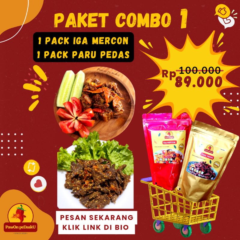Jual PAKET COMBO 1 !! IGA MERCON & PARU PEDAS | Shopee Indonesia