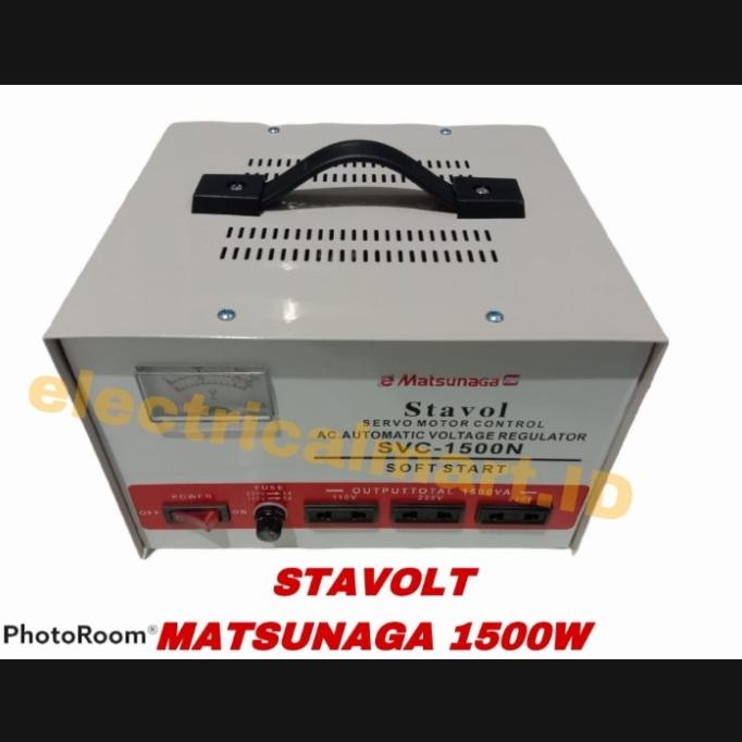 Jual Stavolt Matsunaga Stavol 1500Va Stabilizer 1500W | Shopee Indonesia