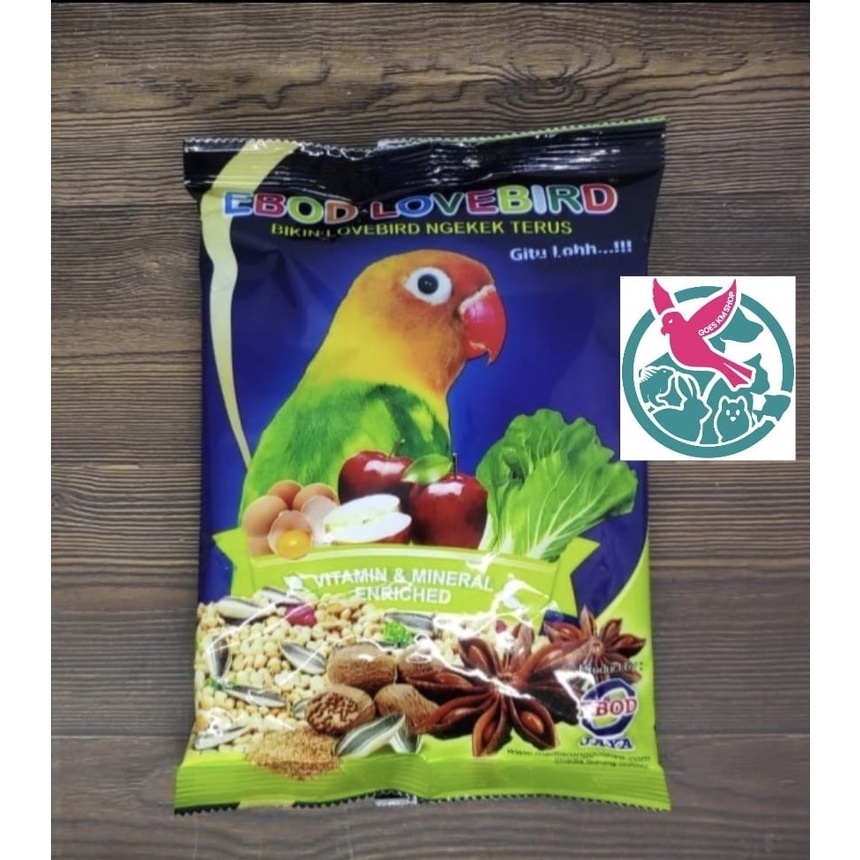 Jual EBOD LOVEBIRD PAKAN MAKANAN BURUNG (Kemasan Plastik 200GR ...