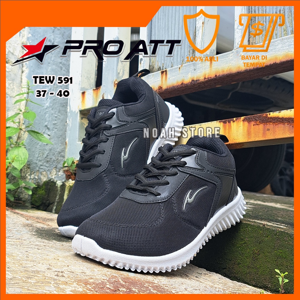 Jual NOAH - Sepatu Sekolah PRO ATT TEW 591 37-40 /Sepatu Sekolah Hitam ...