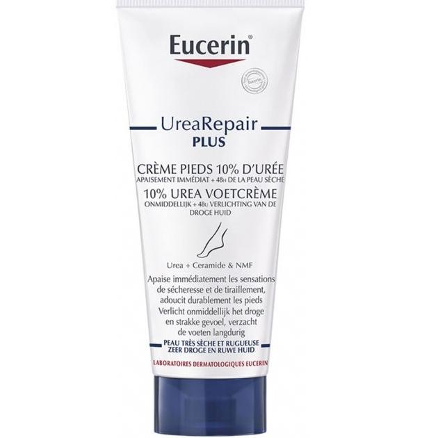 Jual [W87] Eucerin UreaRepair Plus 10% Urea Repairing Foot Cream 100ml ...